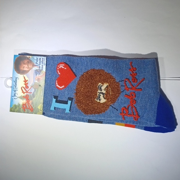 Accessories | Bob Ross Socks Nwt | Poshmark